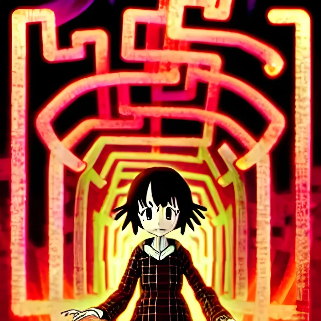 Lain, anime. Face of Disney queen. Ultra realistic h... | OpenArt