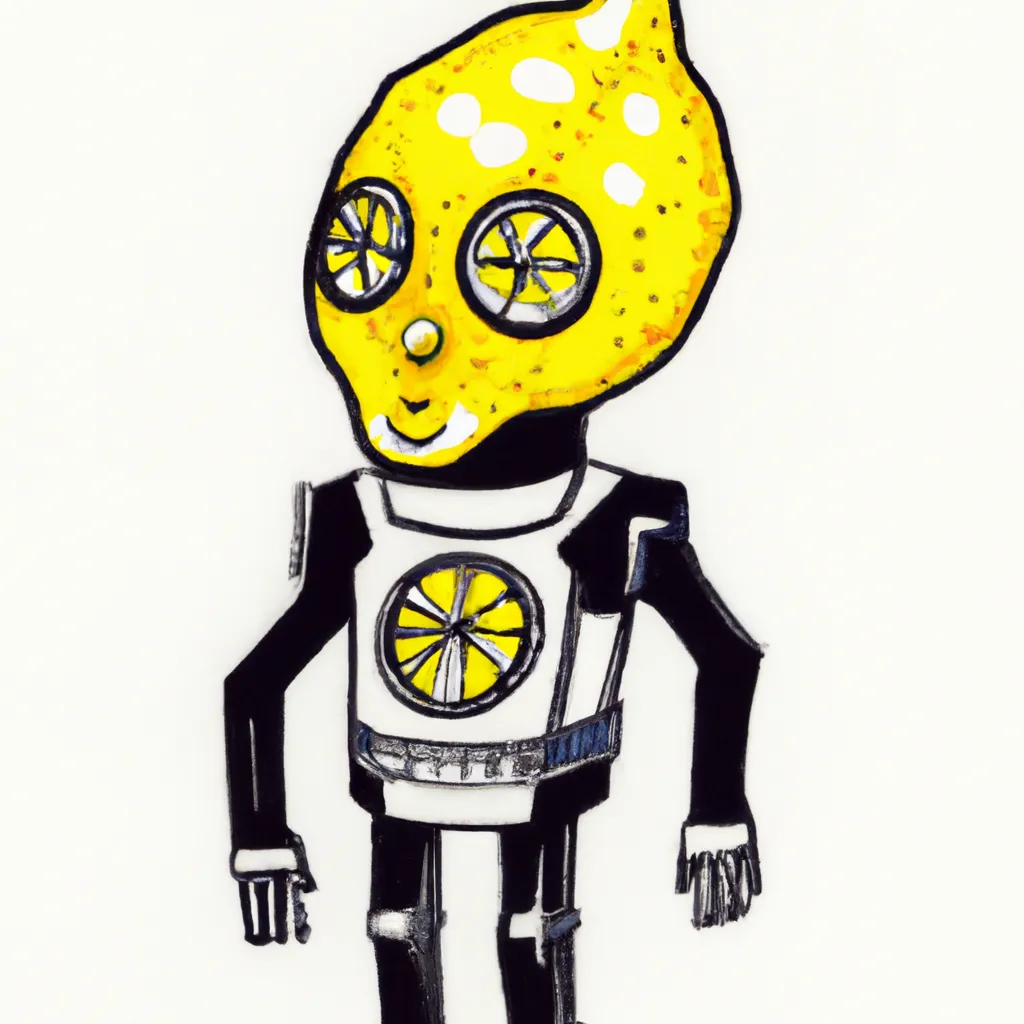 An Ai realizing its powered by Lemons, distopia, col... | OpenArt