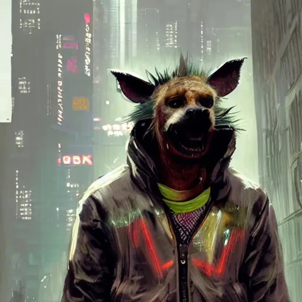 new york city portrait of bad boy furry anthro anthr... | OpenArt