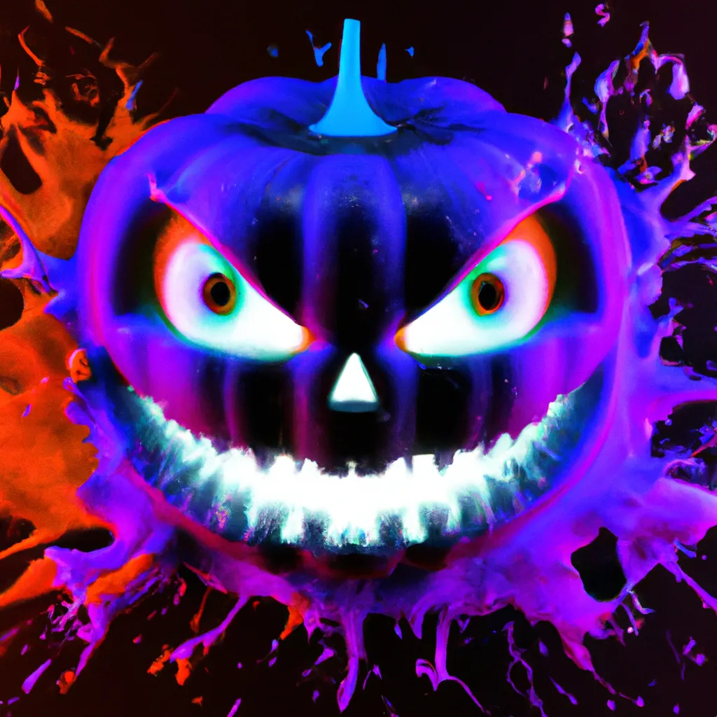 Pikachu jack-o'-lantern, cute spooky, award-winning... | OpenArt