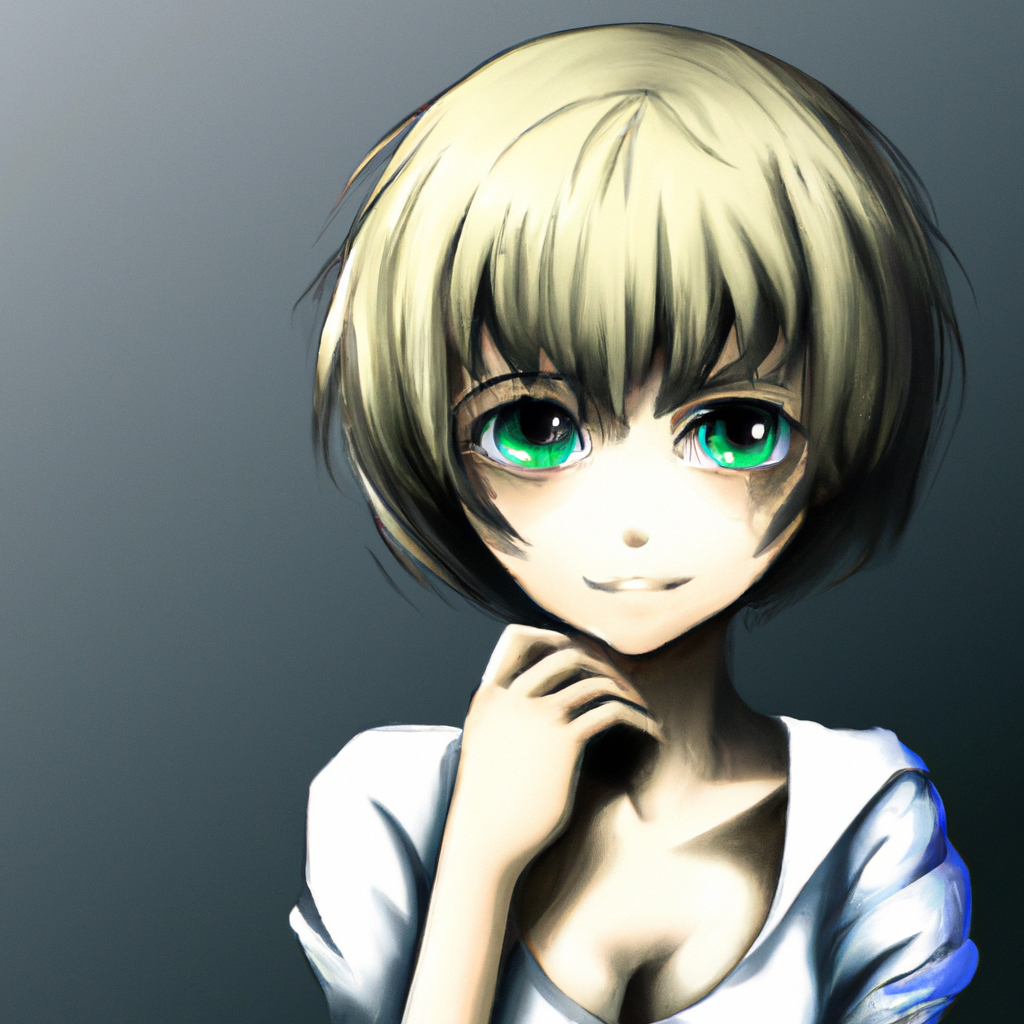 a young anime girl, shonen, digital art | OpenArt