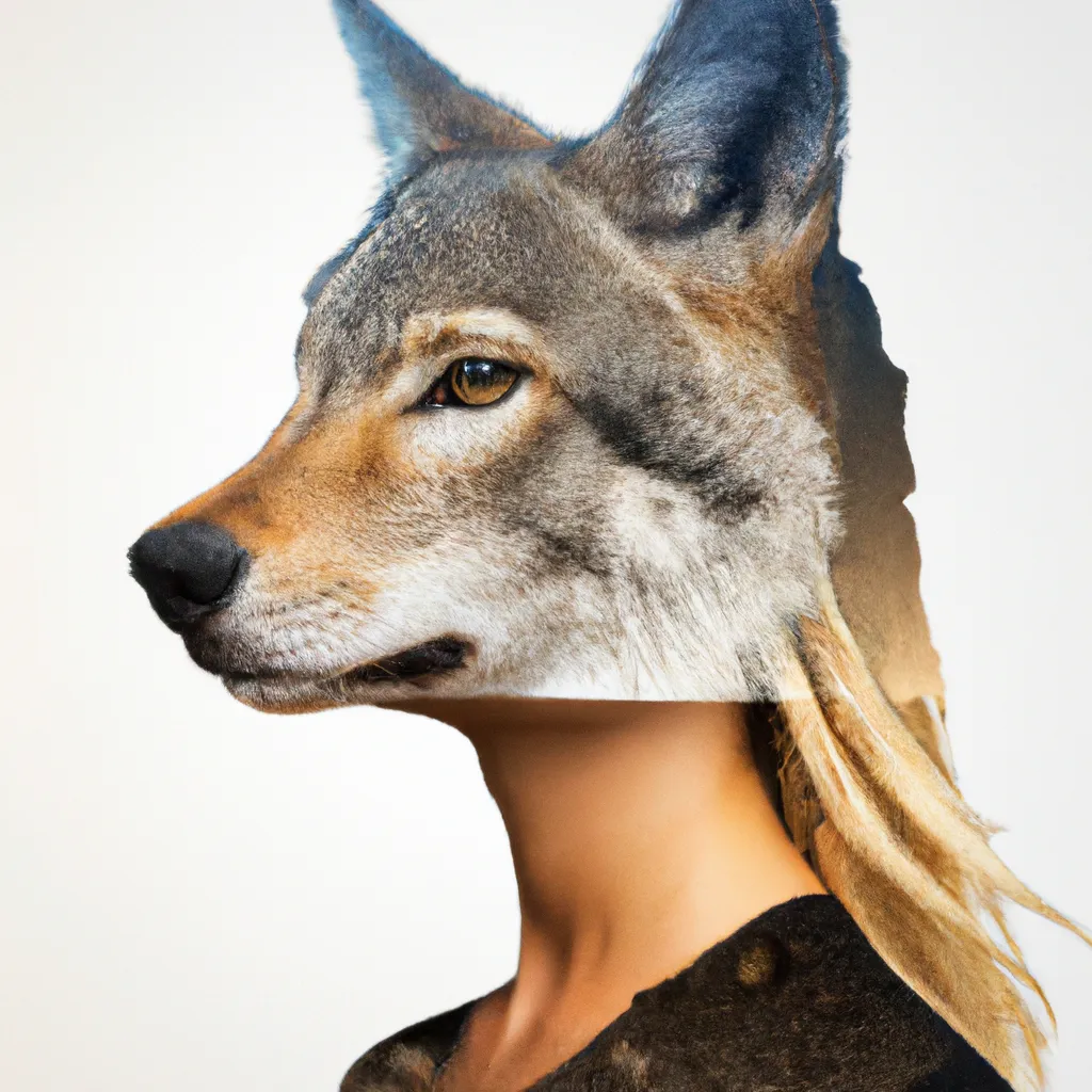 A photo of a cute young woman's head combined with a... | OpenArt