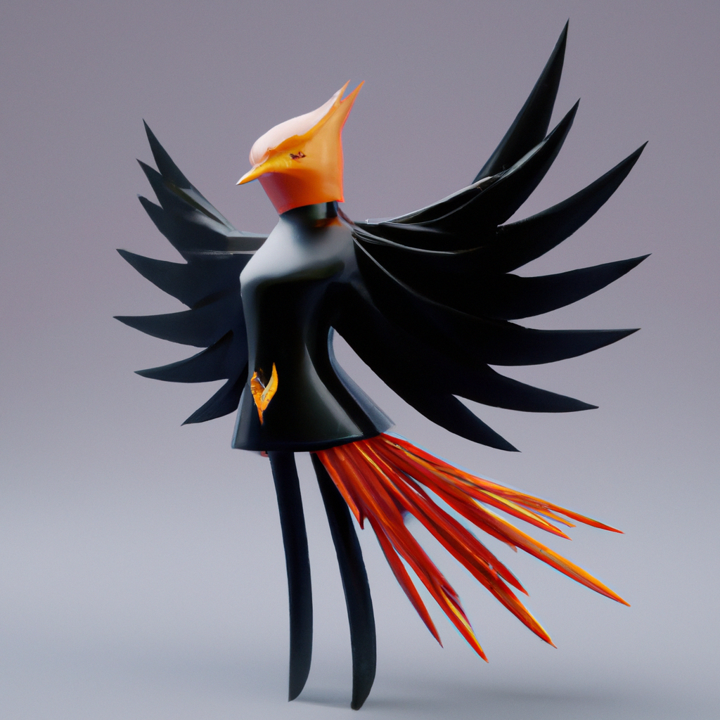 Multiverse Avatar character concept, 3d female flam... | OpenArt