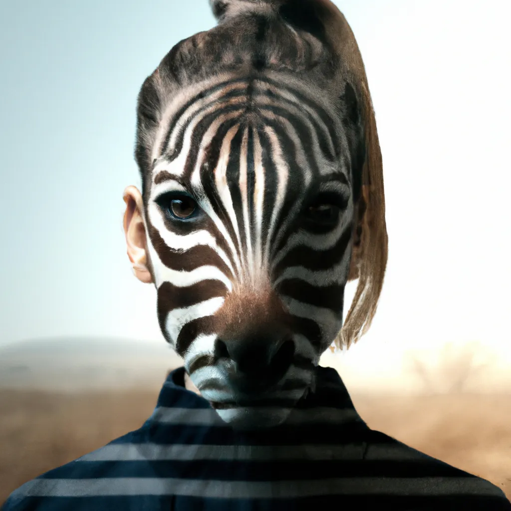 A photo of a cute young woman's head combined with a... | OpenArt