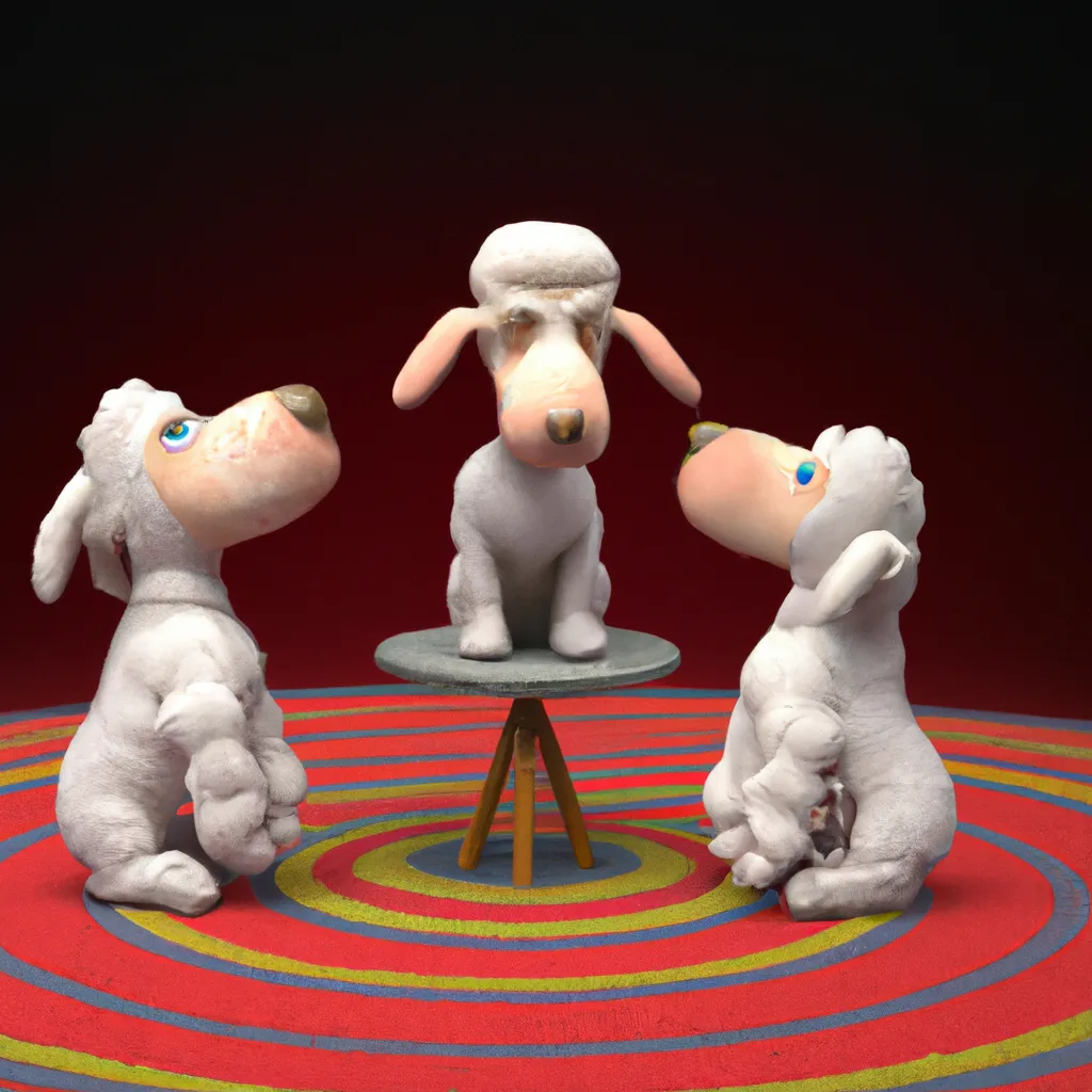 Octane render of a humanoid sheep character teaching... | OpenArt