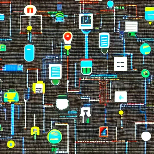 background ai, hi tech, electrical connections with... | OpenArt