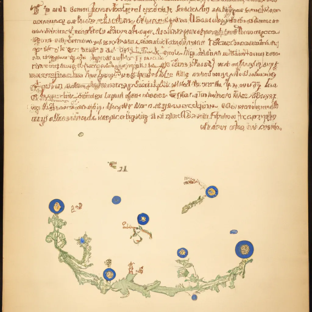 Drawings from an undecipherable grimoire manuscript | OpenArt