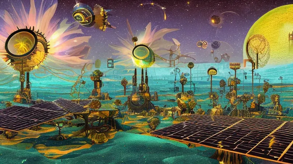 solarpunk landscape | OpenArt