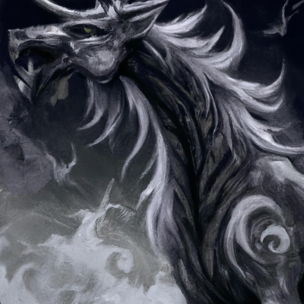 Babbstesh the demon horse, stoic, dangerous | OpenArt