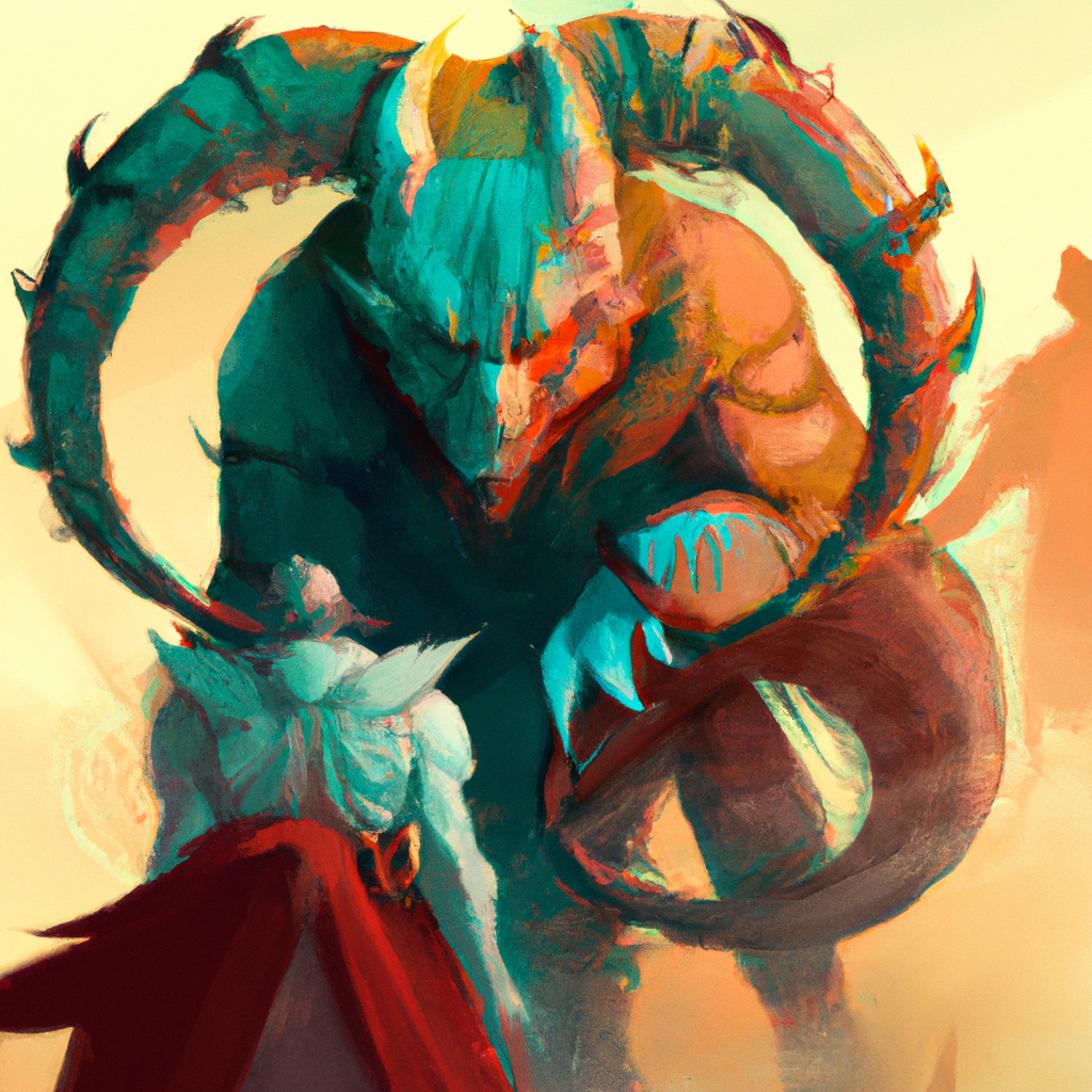 leviathan and devil and demon and human hybrid, digi... | OpenArt