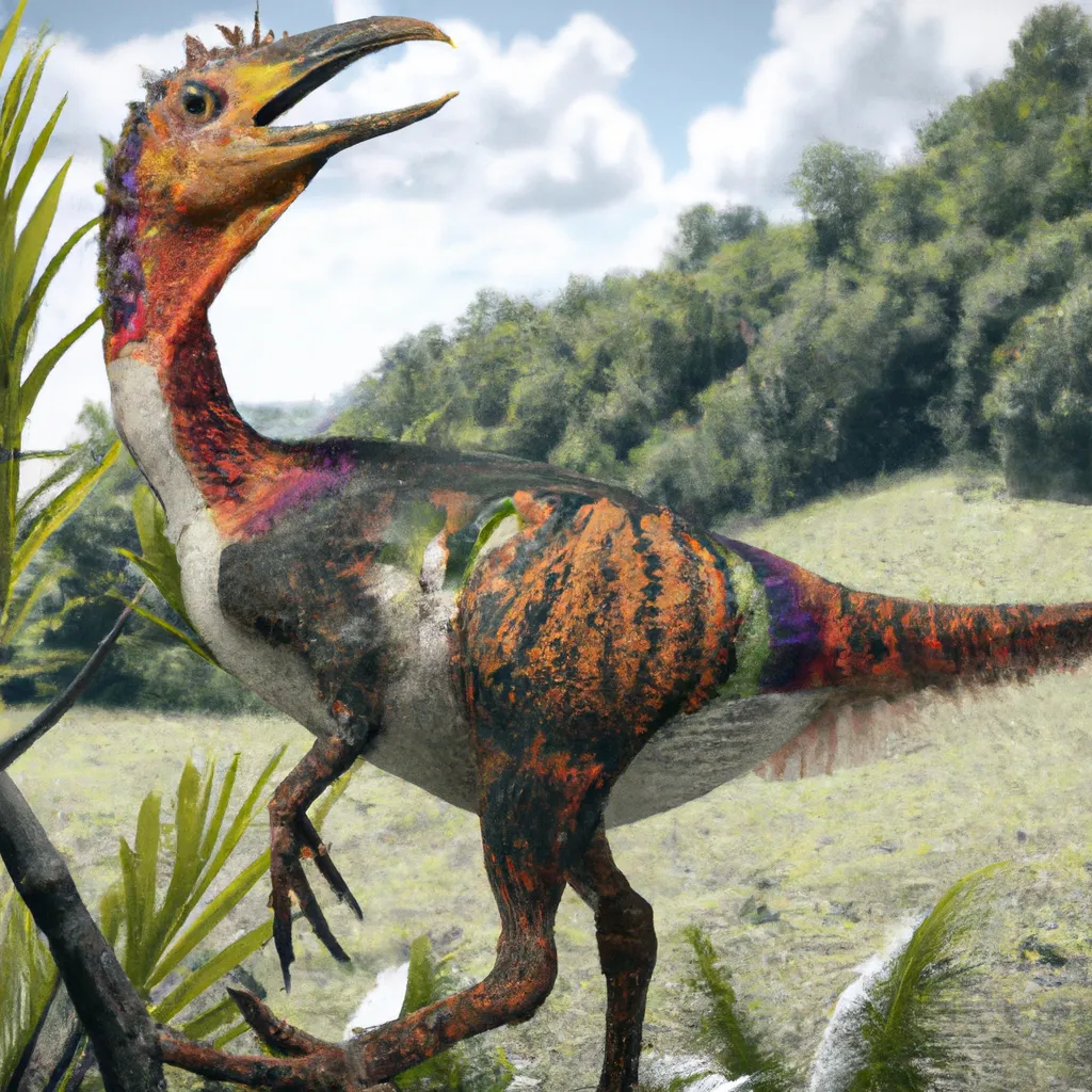 "(Dracorex|pachycephalosaur|dinosaur) ,highly detail... | OpenArt