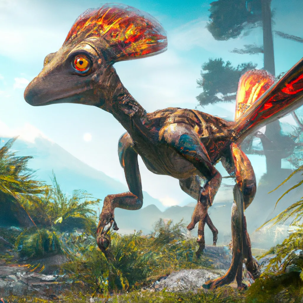 a dinosaur-lemur chimera look similar Snaiad animals... | OpenArt