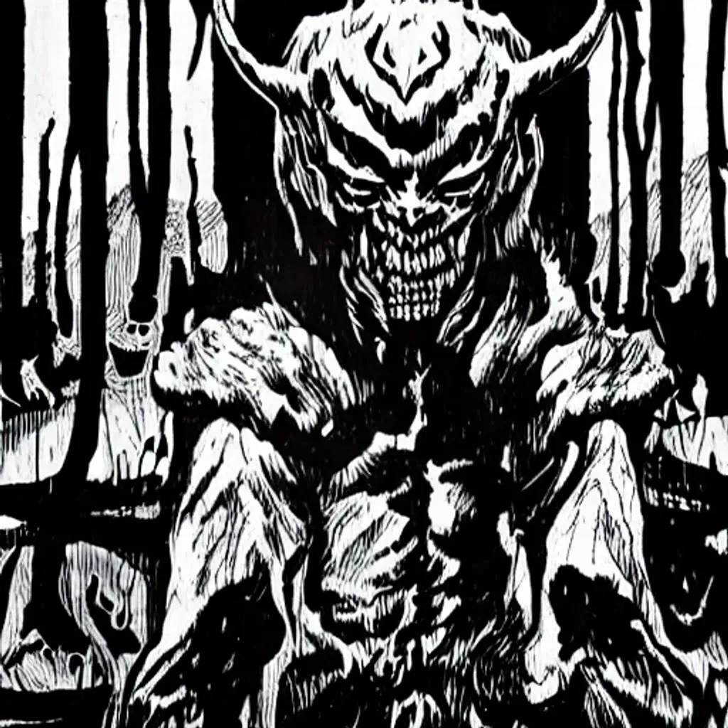 cyborg Satan very detailed | OpenArt