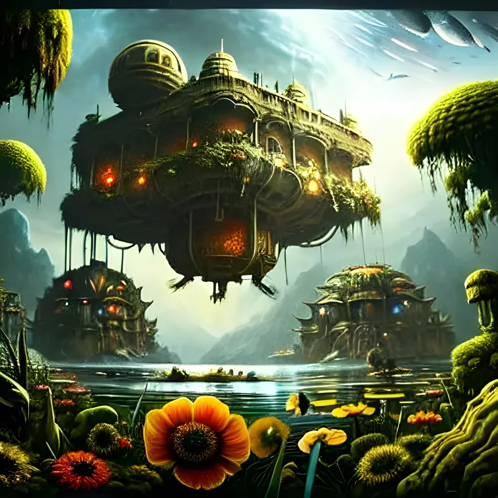 solarpunk landscape | OpenArt