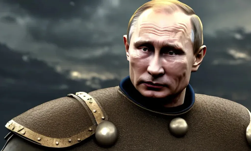 Vladimier Putin as NPC in "Call of duty" | OpenArt