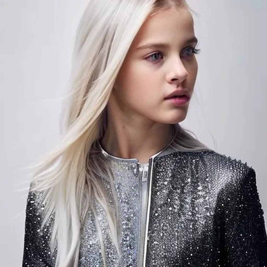 cute beautiful {russian} child girl from another civ... | OpenArt