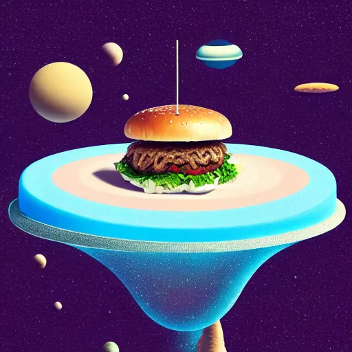 100mm photo of isometric floating island in space, s... | OpenArt