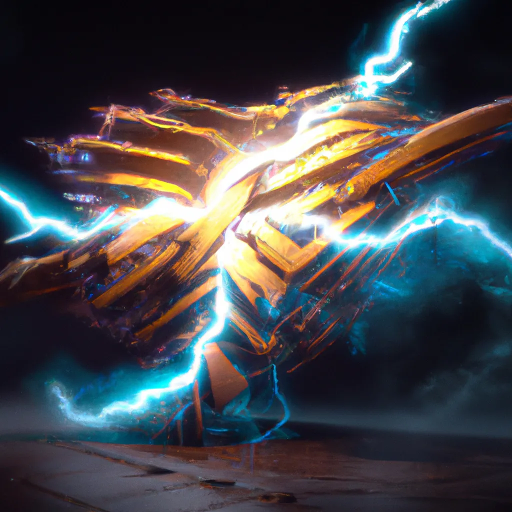 sci fi fantasy concept art of zeus lightning, weapon... | OpenArt