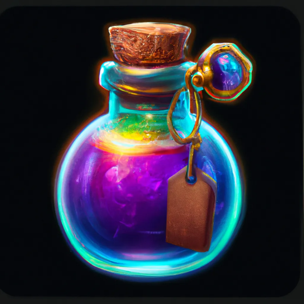 a magic potion that shrinks people, digital art | OpenArt