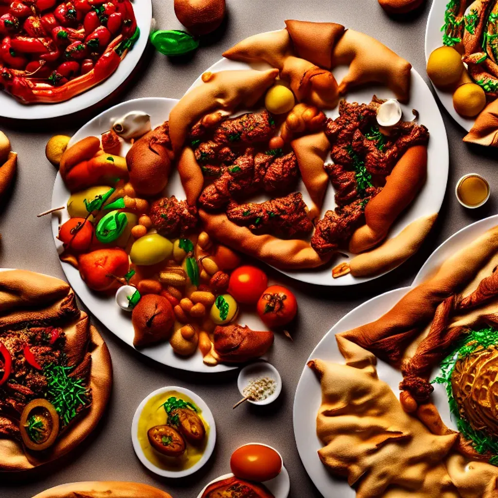 highly-detailed tasty greek food, 8k, octane render | OpenArt