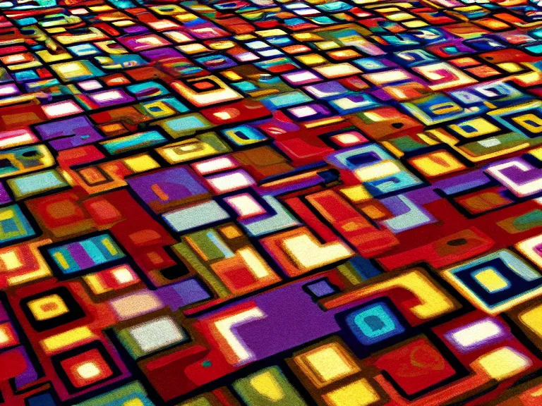 Colorful carpet, 4k, detailed, trending in artstatio... | OpenArt
