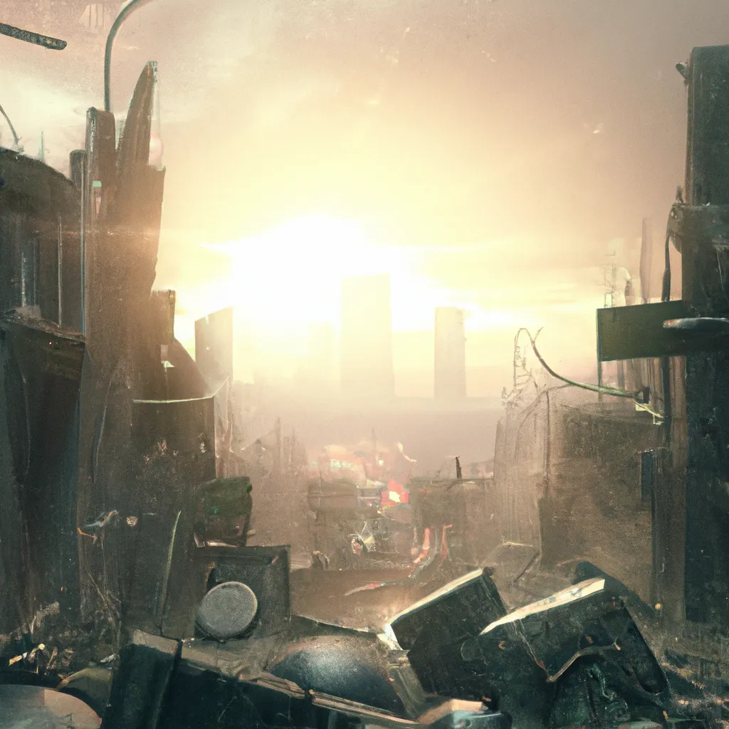 Design a futuristic street scene with high-tech vehi... | OpenArt