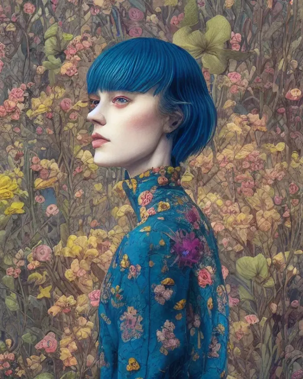 portrait by Martine Johanna and Simon Stålenhag and... | OpenArt