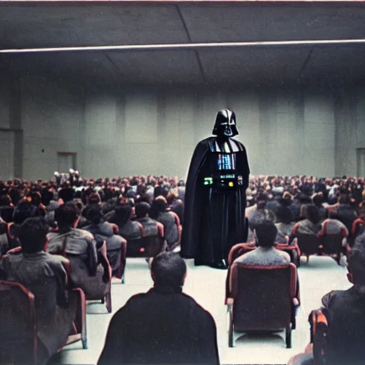 A colored fotograph of Darth Vader detailed standing... | OpenArt