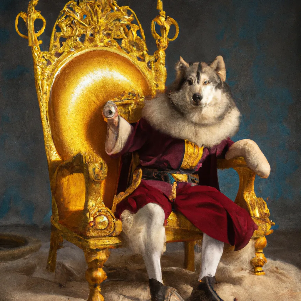 A rich siberian wolf king who lived during the Renai...