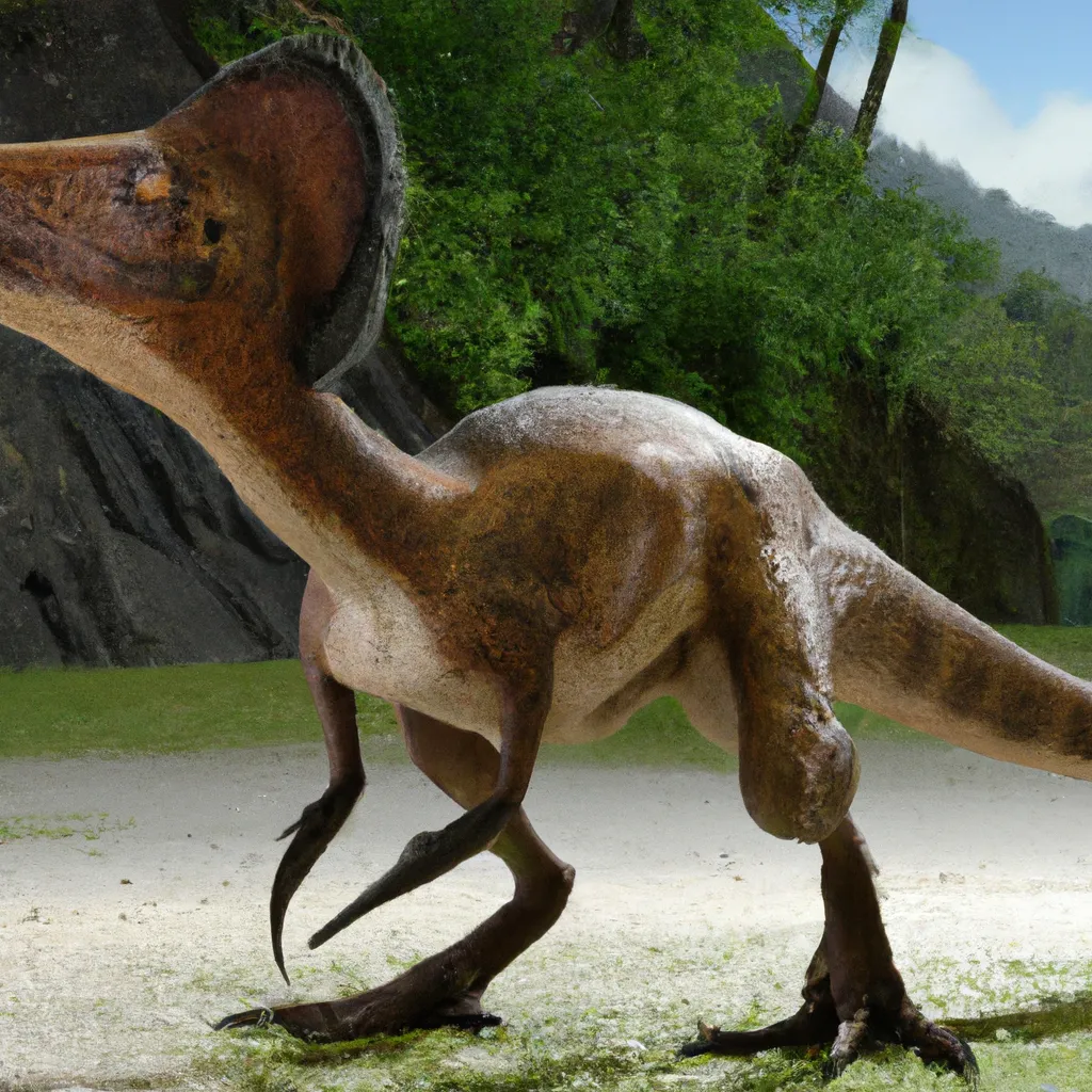 a bird eater dinosaur-lemur chimera that looks simil... | OpenArt