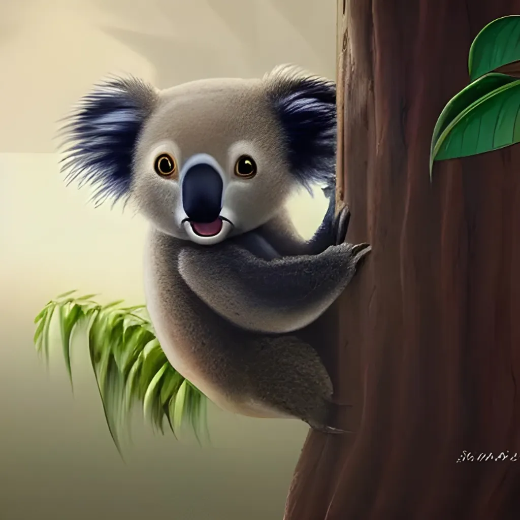 koala, cute, matte painting, artstation | OpenArt