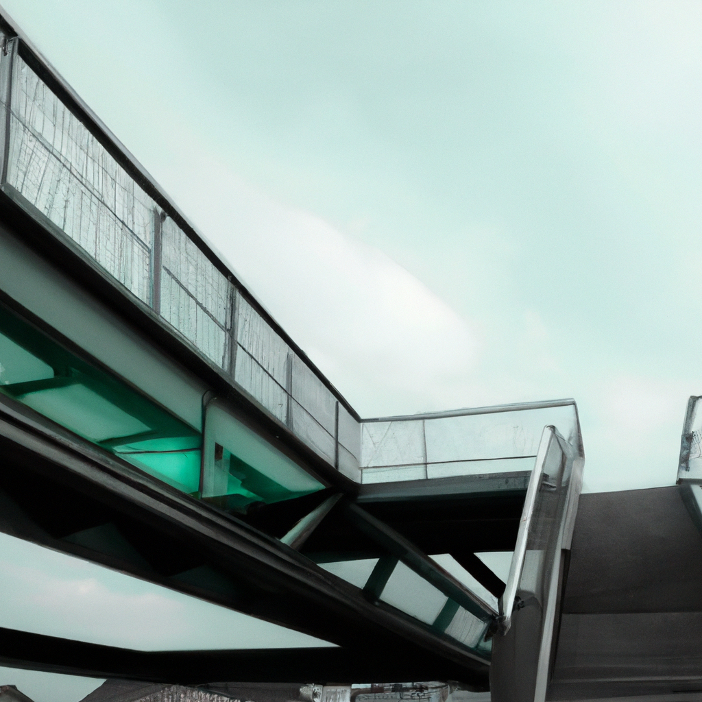 A photo of a modern clean city full of crossing brid... | OpenArt