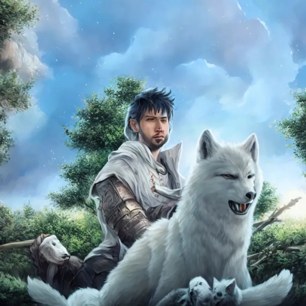 hyperrealistic illustration of handsome dnd cleric w... | OpenArt