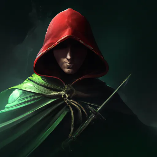 a female character holding two swords and masking he... | OpenArt