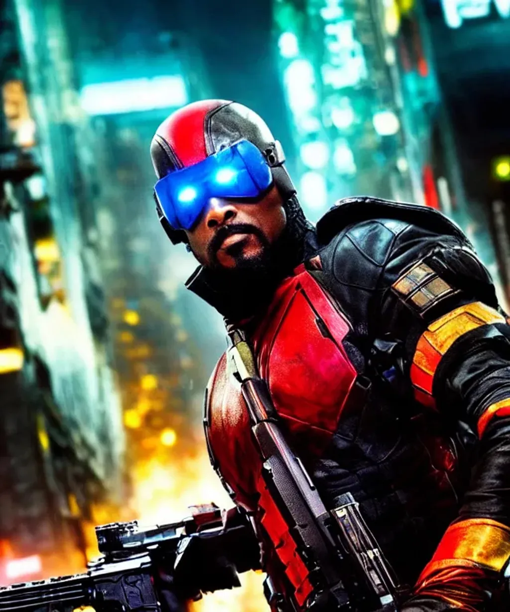 vivid dripping colors, ((Deadshot)), vivid color, ((... | OpenArt