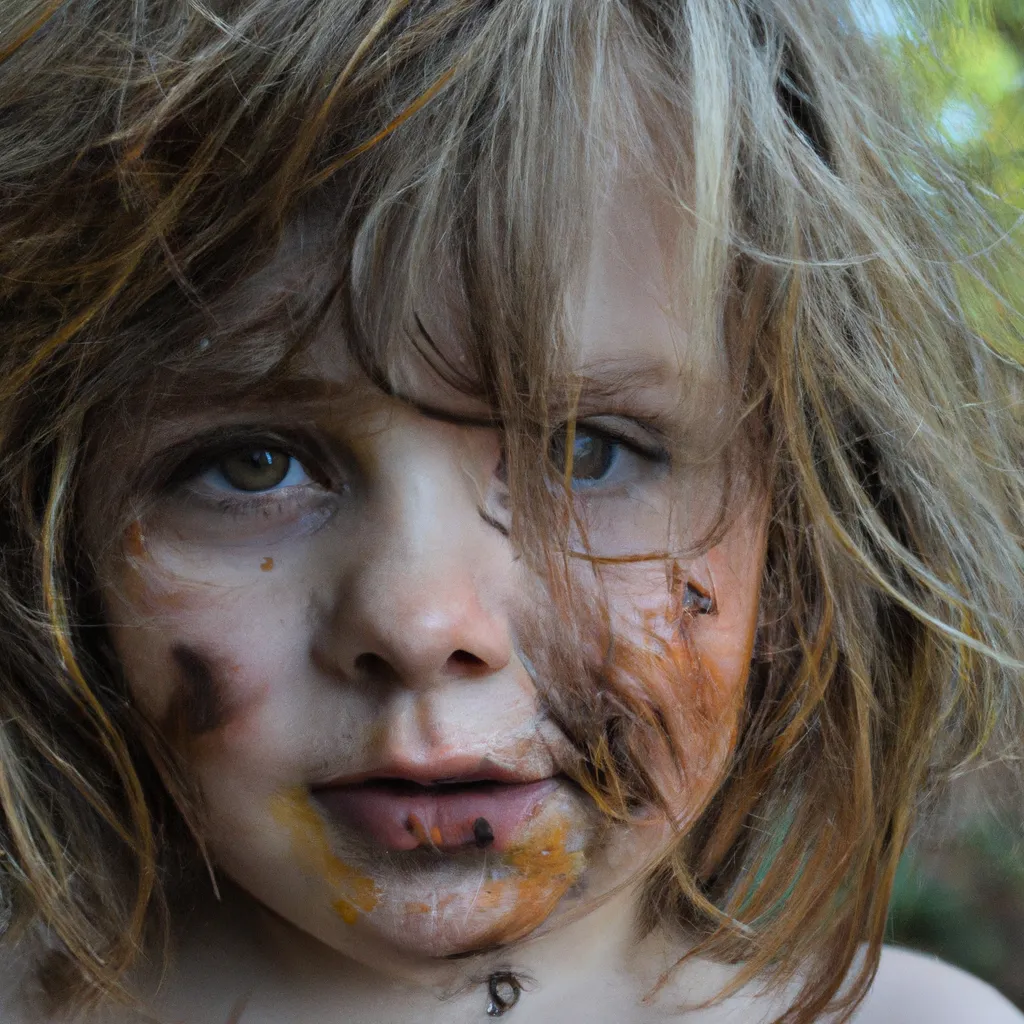 Baby With Dirty Face, by Takashi Murakami | OpenArt