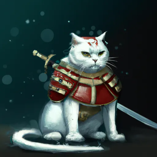 A cat shogun, digital art, highly detailed, high qua... | OpenArt