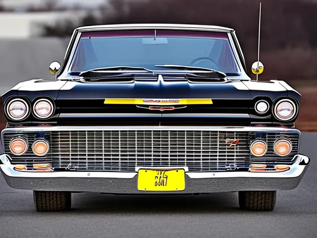 19657 Chevrolet front | OpenArt