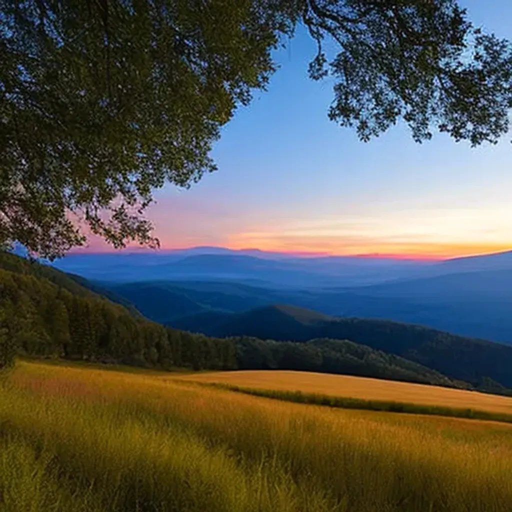 Sunset dusk landscape vista photography by Carr Clif... | OpenArt