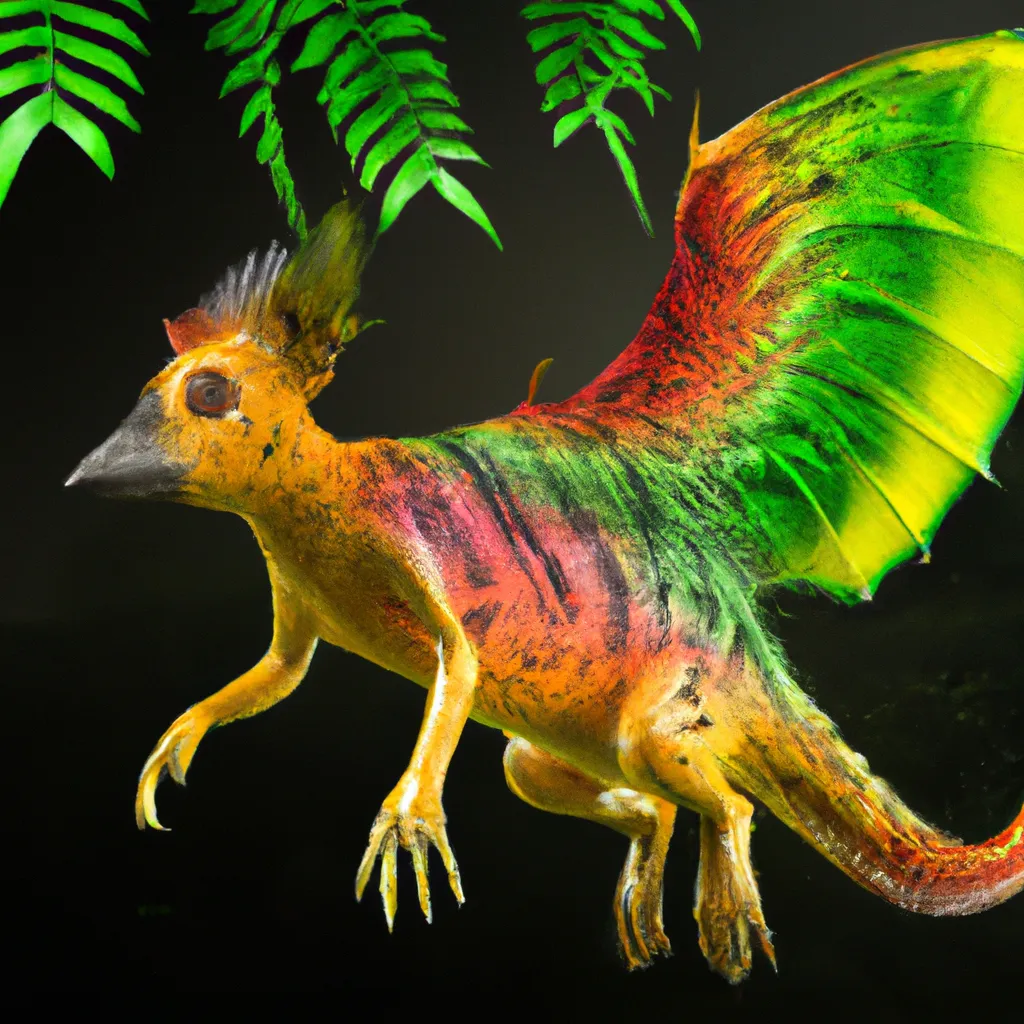 ancient bioluminescence chimera of Sunda Flying Lemu... | OpenArt