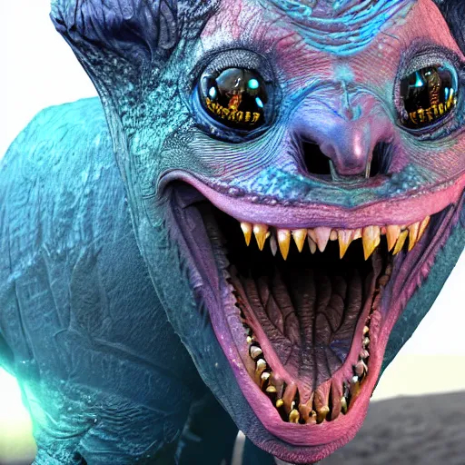 creature beautiful, joyful and happy, fantasy creatu... | OpenArt