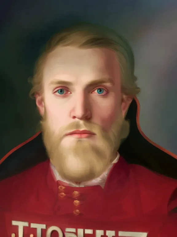 portrait of a blonde young united states president,... | OpenArt