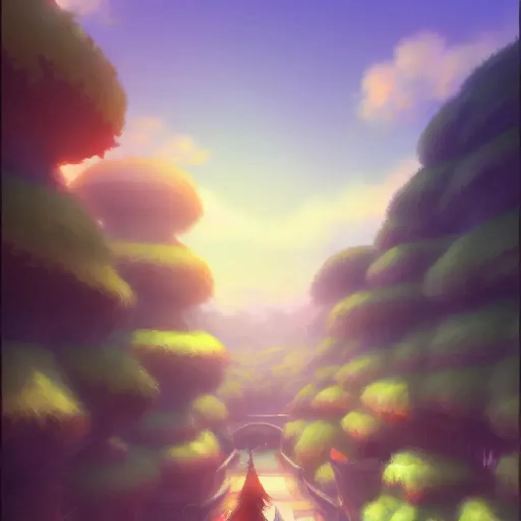 painterly style, illustration, by Makoto Shinkai and... | OpenArt