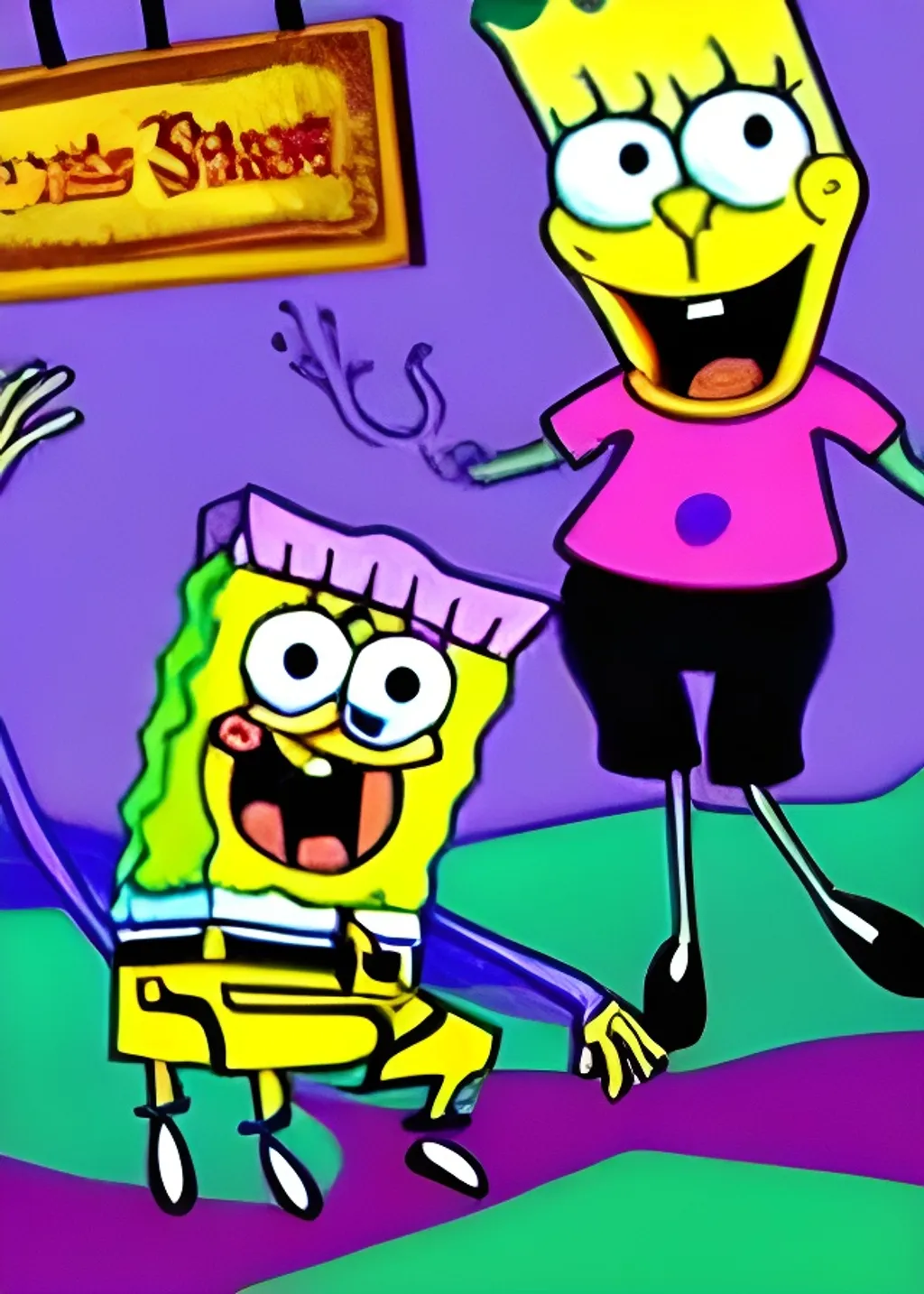 Very Terrifying Pictures Of Spongebob Squarepants OpenArt Very Terrifying Pictures Of Spongebob Squarepants OpenArt