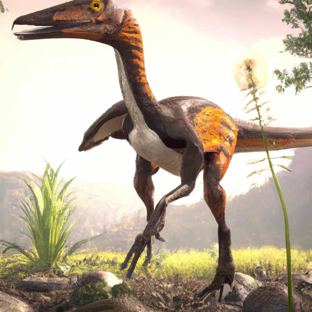 The giant Archaeopteryx and Corvid and Hoatzin chime... | OpenArt