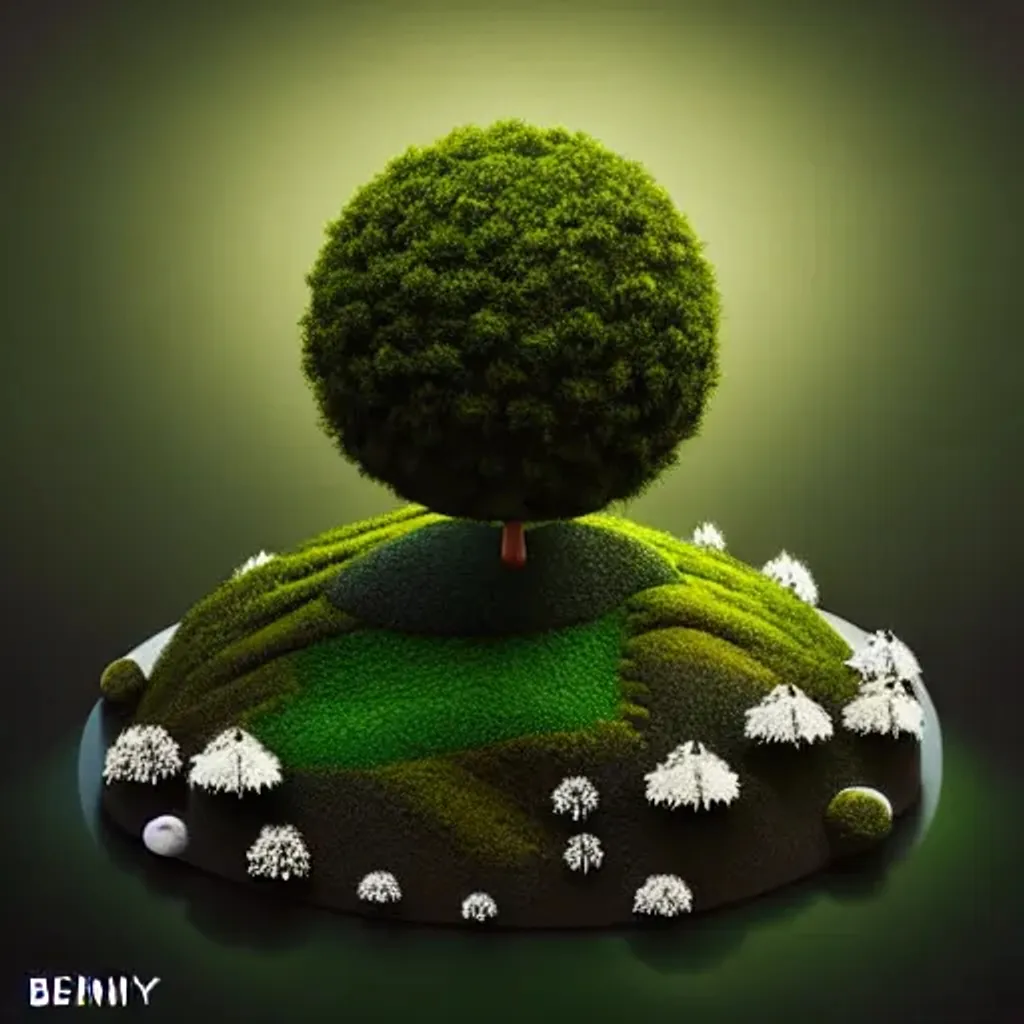 (microworld rendered in photoshop, benny productions...