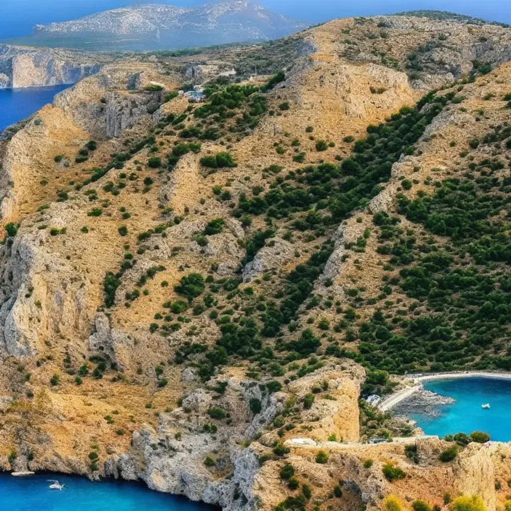beautiful greece landscape, nature | OpenArt