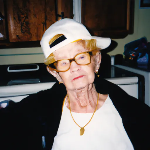 amateur 1999 photo of a grandma with swag | OpenArt