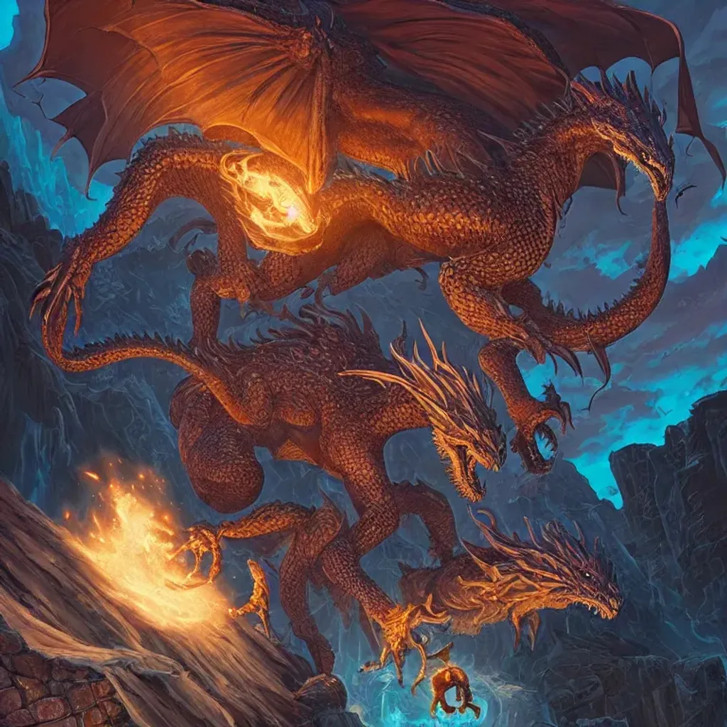 ultradetailed epic fantasy splash art illustration o... | OpenArt