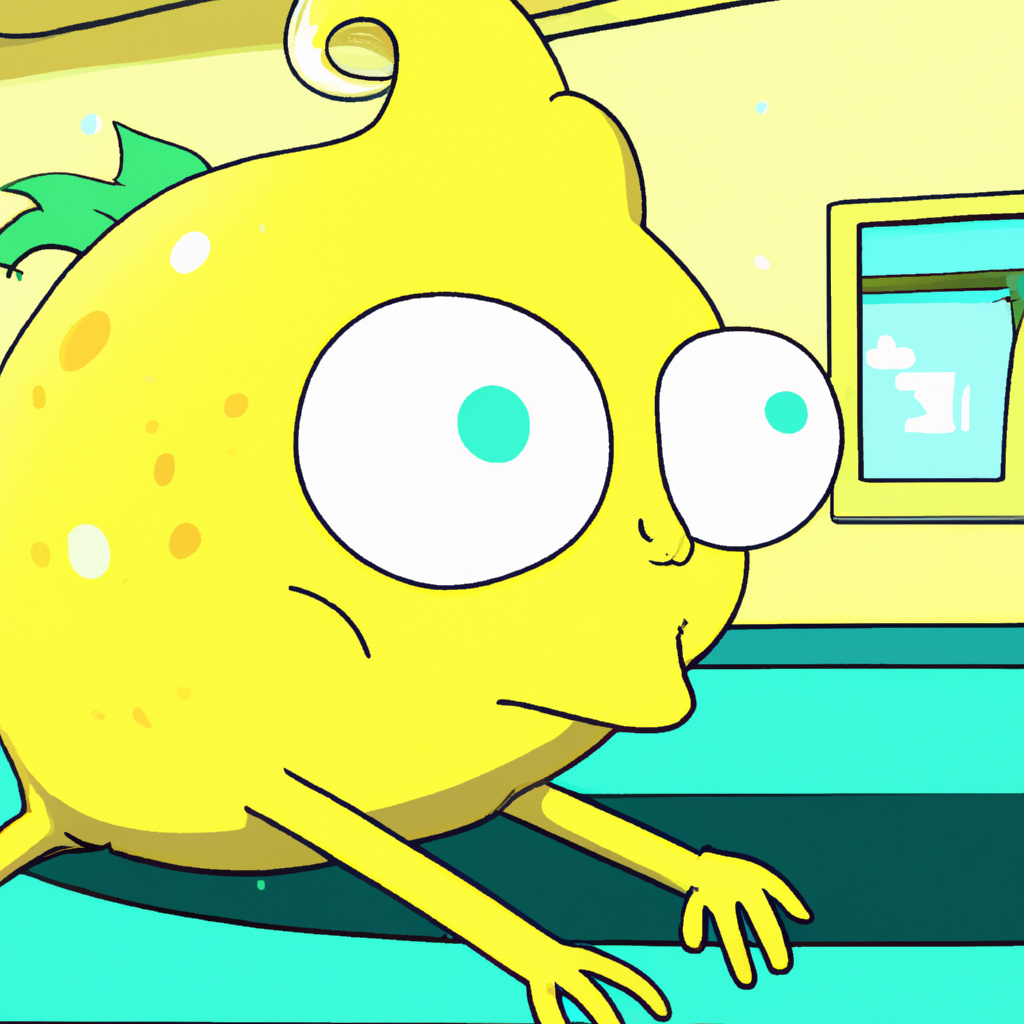 A HD television still from Rick and Morty of a cute... | OpenArt